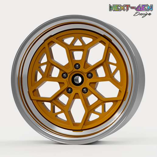 🧑‍🏭 Next-Gen Rim - Felgen Factory Custom 3 Piece Rims (STL FILES)・ STL ...