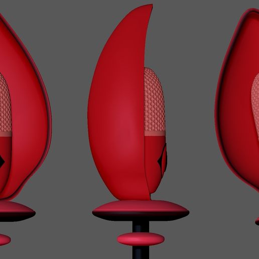 Fichier STL alastor hazbin hotel microphone 🏨 ・Objet imprimable en 3D à ...
