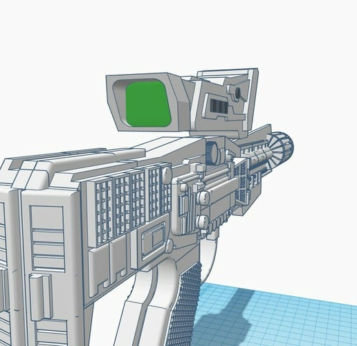 BSG; Colonial Carbine Blaster (Battlestar Galactica)・Free STL File for ...
