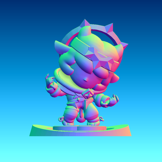 Free STL file BRAWL STARS SANDY NIGHTMARE 🌃 ・3D printer model to ...