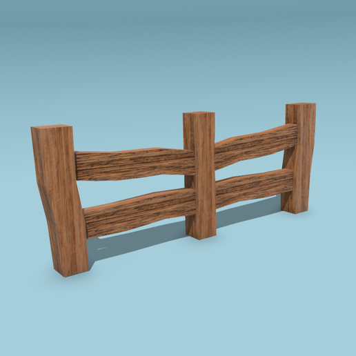 Free STL file Log Fence 🏛️ ・3D printer model to download・Cults