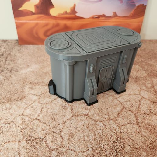 ⭐ Star Wars Shatterpoint - Outpost: Cor-Compat - Buildings Set 1 - With ...