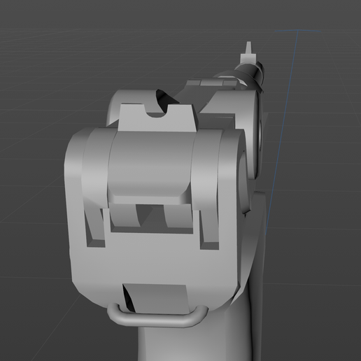 STL file German Luger P08 pistol digital model material-1 🔫 (OBJ)・3D ...