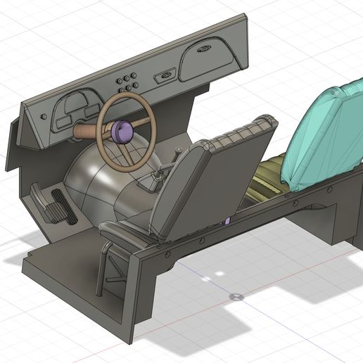 🦅 scale interior for Vanquish VS4-10 Phoenix・ 3D File for 3D printing・Cults