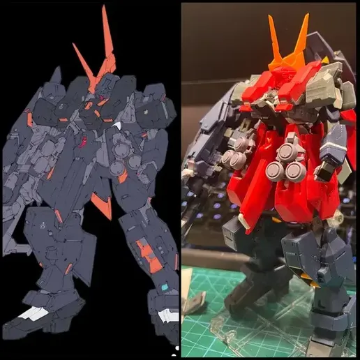 🤖 1-144 Barzam II Titans Test Team Version shoulder armor・Free STL File ...