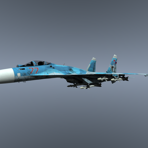 🚁 Su-33・ STL File for 3D printing・Cults