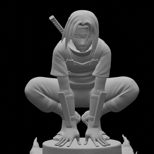 3D file Itachi 💬 ・3D printable model to download・Cults