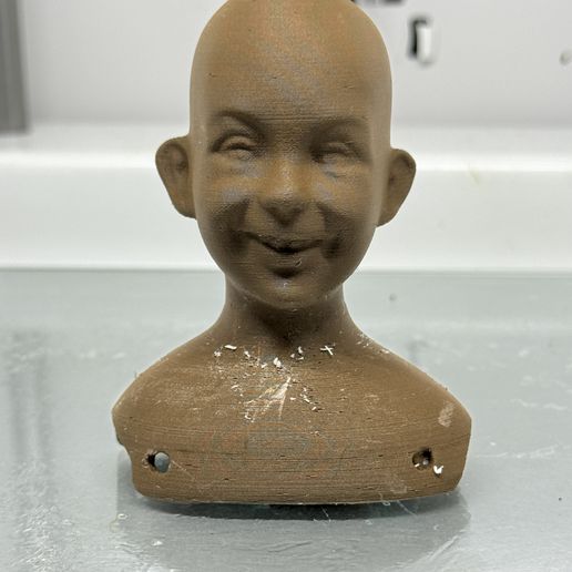 🎃 Terrifying Doll Head "Tom Sawyer"・ STL File for 3D printing・Cults