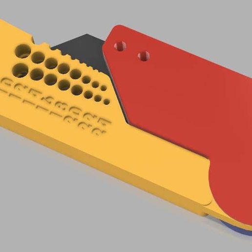 🔧 Multi-function cutting tool, wire stripper・Free STL File for ・Cults