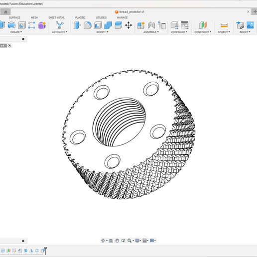 Free STL file Airsoft thread protector 🔫 (3MF)・3D printing design to ...