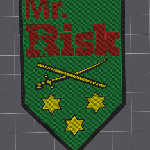 3MF file Risk Boardgame Emblem 🎨 ・3D printable model to download・Cults