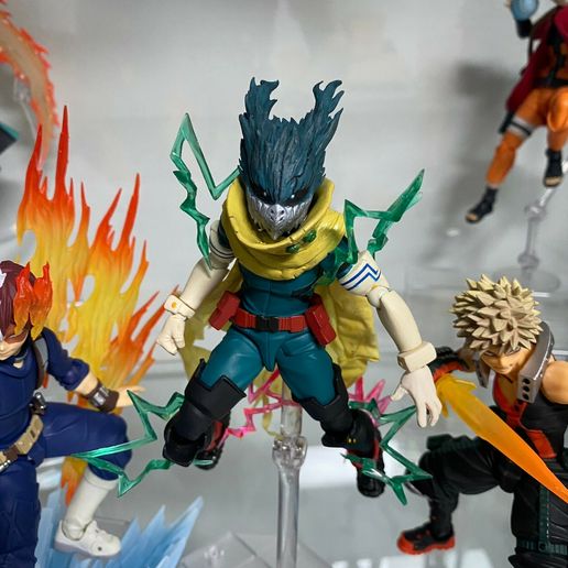 🦸‍♂️ Dark deku Head Sculpt for Revoltech / Figma : my hero academia ...