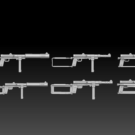 🔫 Carl Gustaf m45 sub-machine gun・ STL File for 3D printing・Cults
