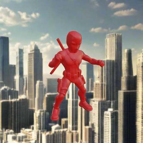 Free STL file deadpool figure-funny figure 🧸 ・3D printing model to ...