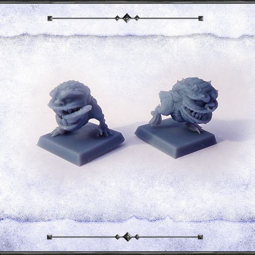 👺 Wild Squig Unit - 28mm Miniatures・ STL File for ・Cults