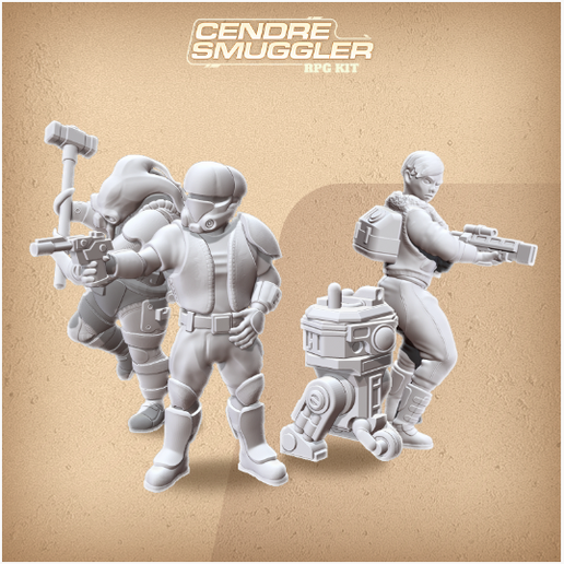 🎲 Cendre Smuggler RPG TERRAIN・ 3D File for 3D printing・Cults