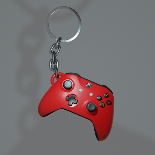 Archivo STL Xbox Controler key chain 🎮 ・Idea de impresión 3D para ...