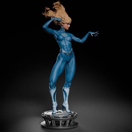 🫥 Invisible Woman 3D Print・ 3D File for 3D printing・Cults
