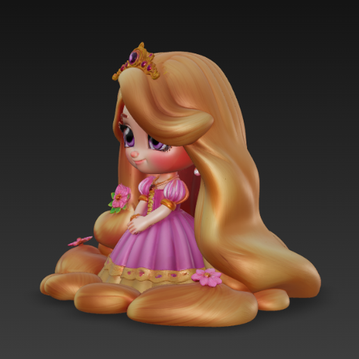 👶 Rapunzel baby, princesses, Disney, Disney princesses. Figurine, girl ...