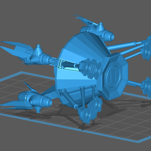 🛰 EA Breaching Pod・Free STL File for ・Cults