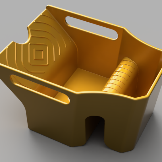 🎨 Multi-Purpose Paint Tray・ STL File for 3D printing・Cults