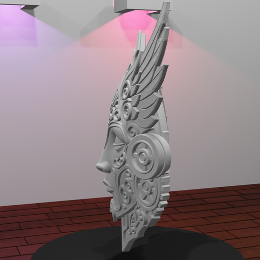 👺 Seraph Gothic Mask・ STL File for 3D printing・Cults