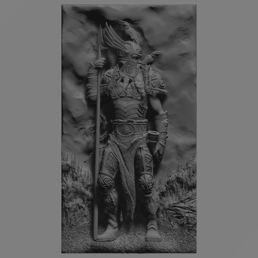 STL file Odin stl cnc design 👾 ・3D printer model to download・Cults