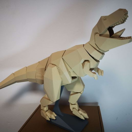 🎨 T REX (Poseable model)・3D Print with the Bambu Lab H2D 3D printer・Cults