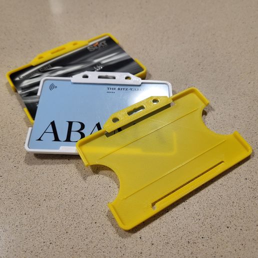 🗝️ CARD HOLDER / ACCREDITATION・ STL File for 3D printing・Cults