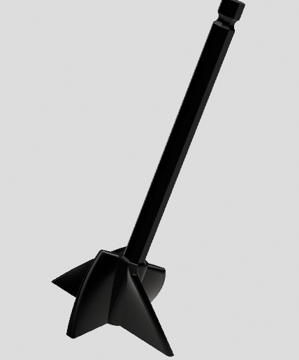 🎨 Paint or liquid mixer・ STL File for 3D printing・Cults