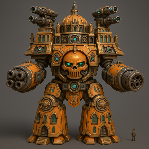 🦸 Imperator Titan・ STL File for 3D printing・Cults