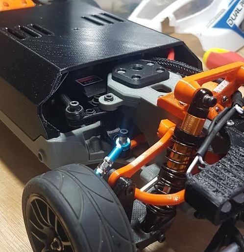🚗 PROTO36 RC CAR Chassis Cover・Free STL File for ・Cults