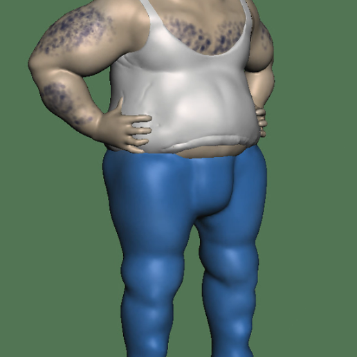 🗿 Carl Brutananadilewski - Aqua Teen Hunger Force・ STL File for ・Cults