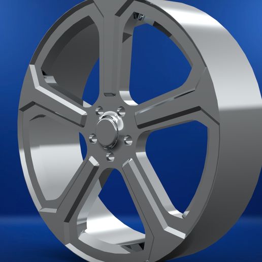 STL file Roda Dodge Ram Rampage Rt 🐏 ・3D printer design to download・Cults