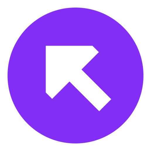 🟣 circle arrow up left STL and SVG・Free STL File for 3D printing and ...