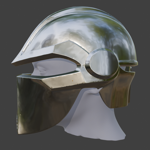 🪖 BSG Cylon Helmet・ STL File for 3D printing・Cults