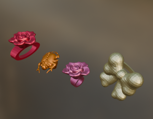 👹 rings ever after high/ monster high・Free STL File for 3D printing・Cults