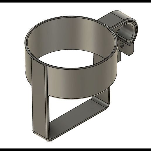 🪑 handlebar Cup holder・ STL File for 3D printing・Cults