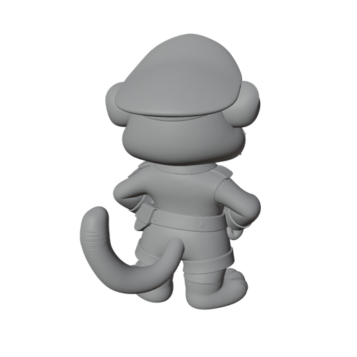 🐅 Tiger Police Officer 3D Print – Animal Cop Character STL + Textured ...