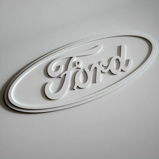 3d printable ford logo