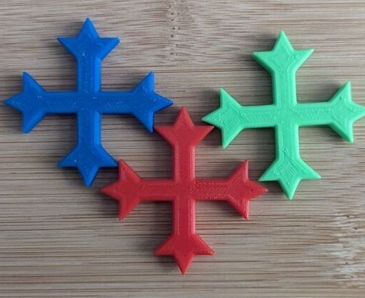 Free STL file Small Coptic Cross 🤏 (3MF and GCODE)・Design to download ...