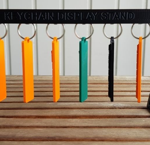 🗝️ KeyChain Display Stand・Free 3D File for ・Cults