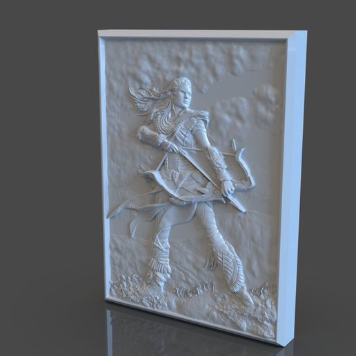 🗿 Horizon zero dawn : Alloy・ 3D File for 3D printing and CNC machining ...