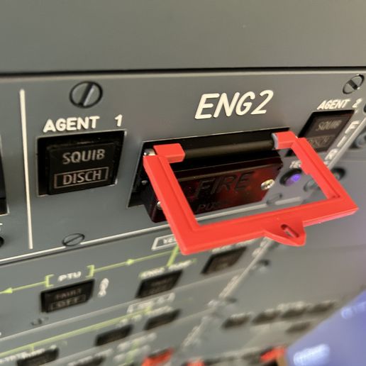 ️ Airbus Fire HANDLE・ STL File for 3D printing・Cults
