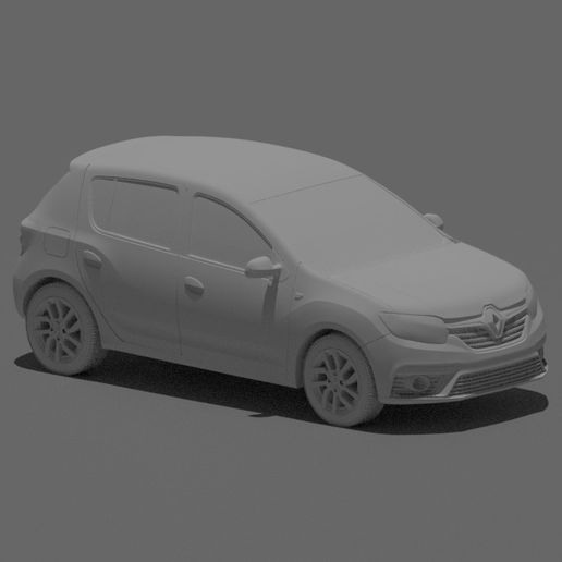 ⚽ Renault Sandero 2020・ STL File for 3D printing・Cults