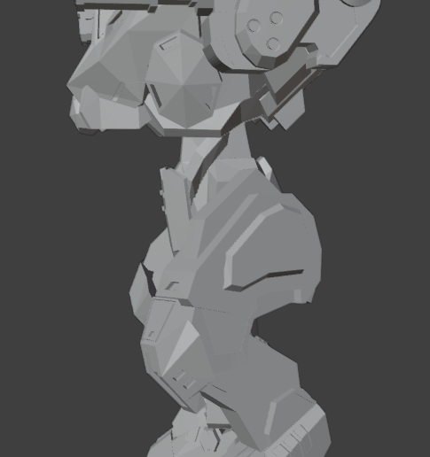 👾 Paragon + Autocannon 4 (Mech Arena)・ STL File for 3D printing・Cults