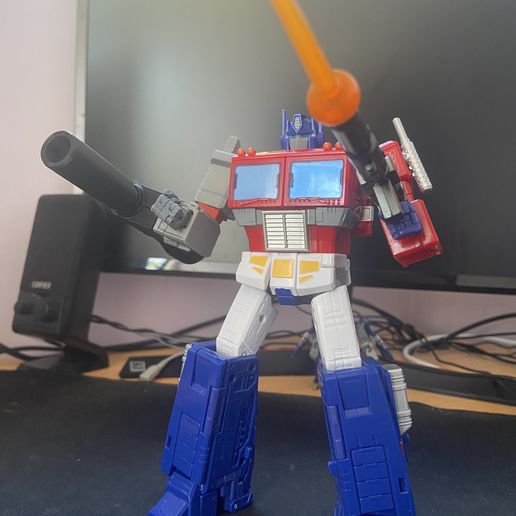 💪 TRANSFORMABLE Megatron Arm for SS86 Optimus Prime・ 3D File for 3D ...