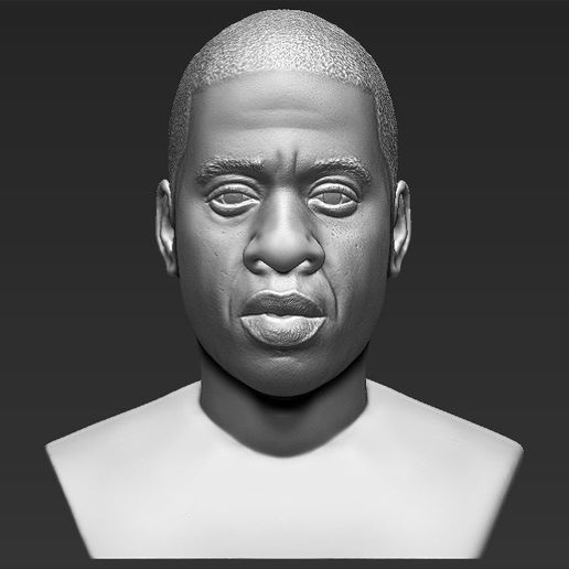 👤 Jay-Z bust for full color 3D printing・ 3D File for 3D printing・Cults