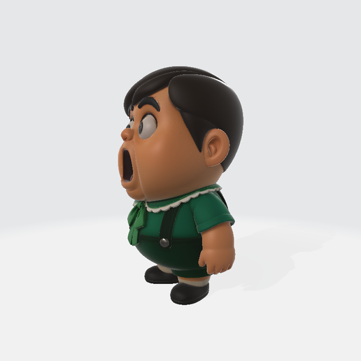 🐉 El Chavo del Ocho Cartoon Ñoño Model 02・ STL File for 3D printing・Cults