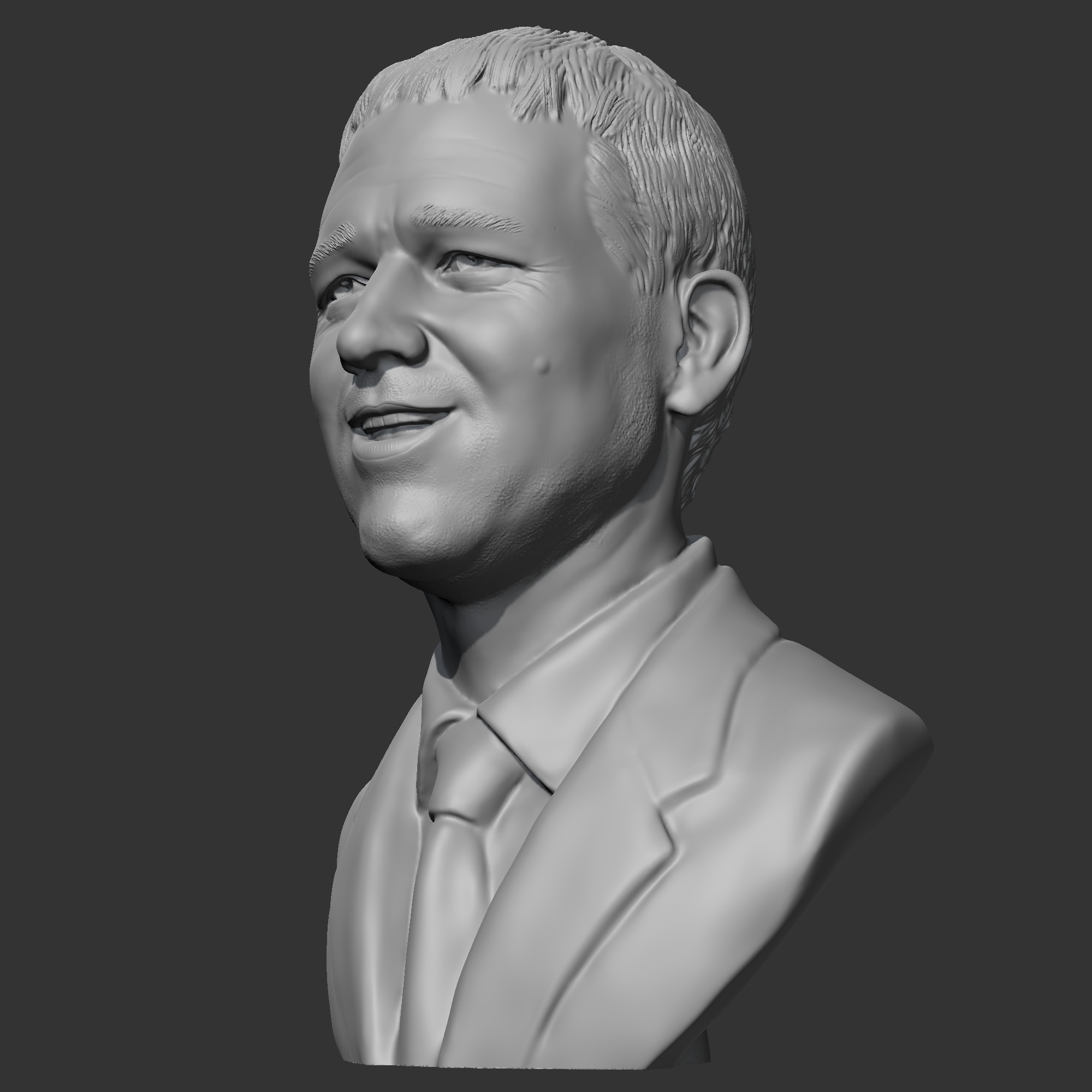 Descargar Archivo Obj Modelo De Impresión 3d De Russell Crowe • Objeto